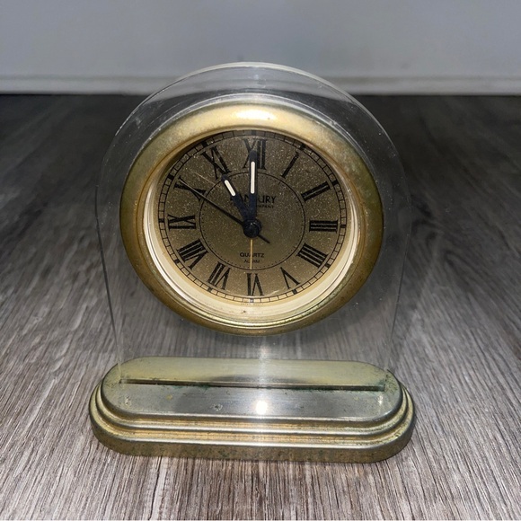 danbury | Accents | Danbury Clock Company Quartz Alarm Desk Clock 6 ...